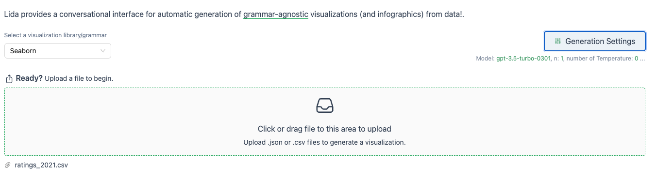 AI Tool Review - Microsoft LIDA for data exploration